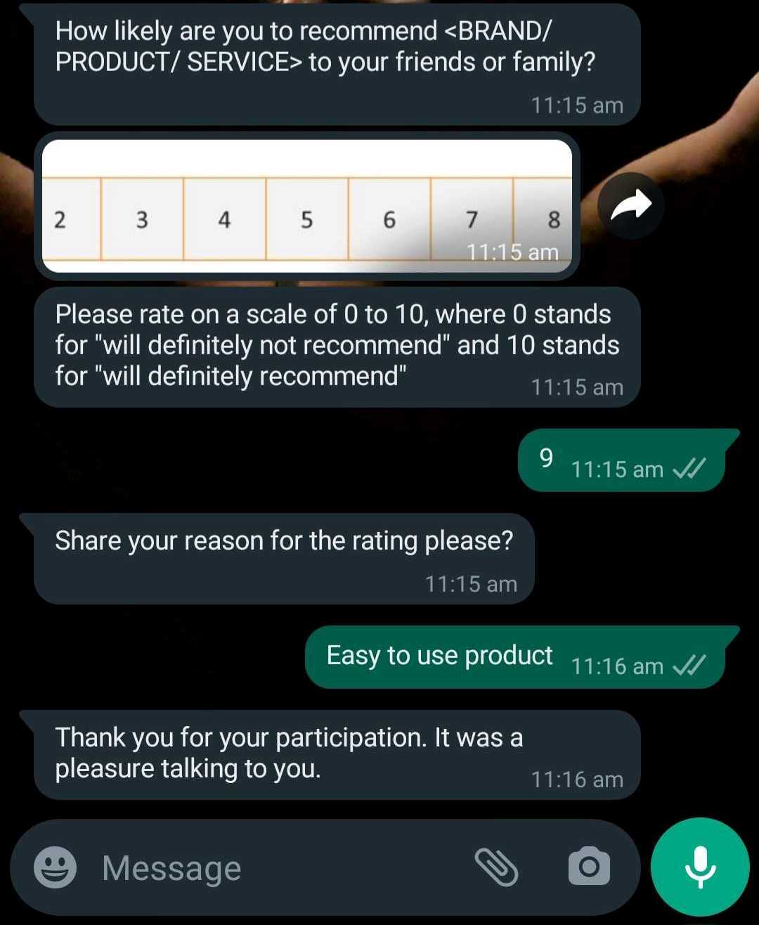 Essential features in a survey software tool