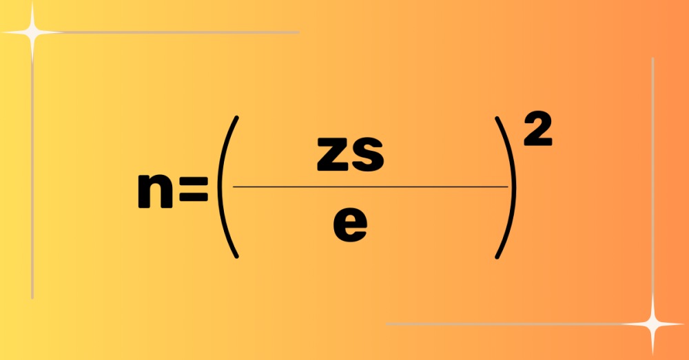 How to Use Slovin's Formula | Calculate Sample Size Online
